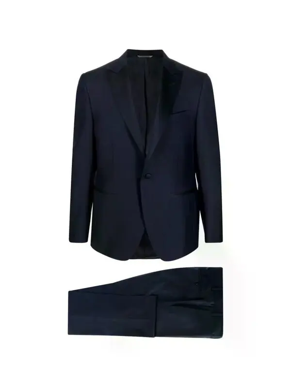 Canali Peak-lapels Single-breasted Suit