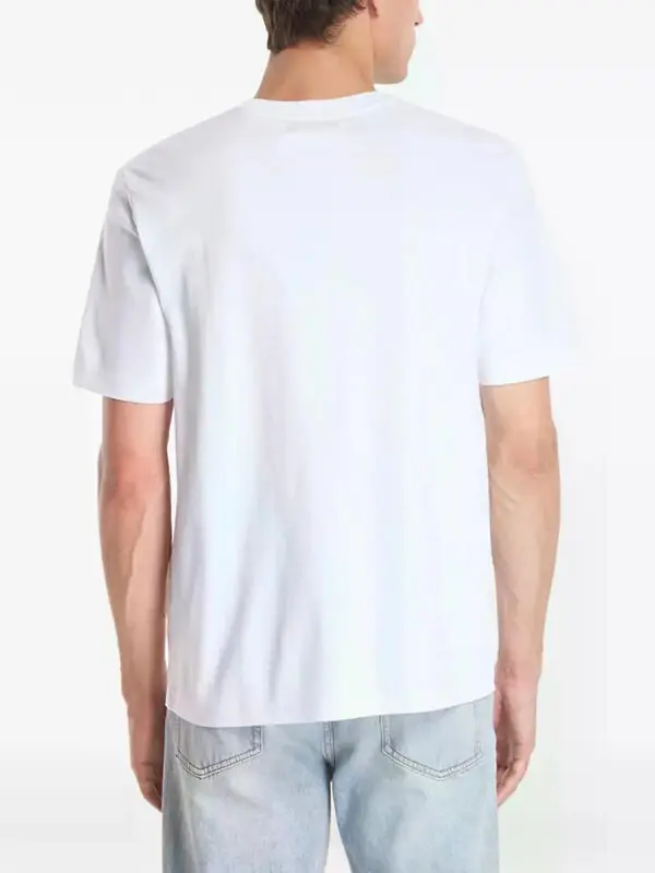 SAMSOE SAMSOE Sajesper Logo-embroidered T-shirt
