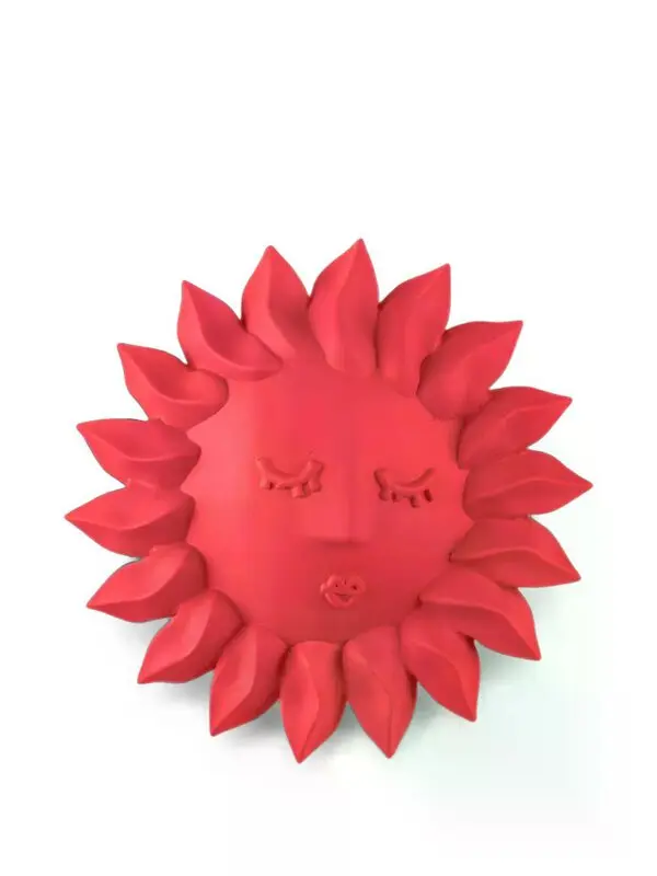 SELETTI Sun-motif Terracotta Wall Decoration