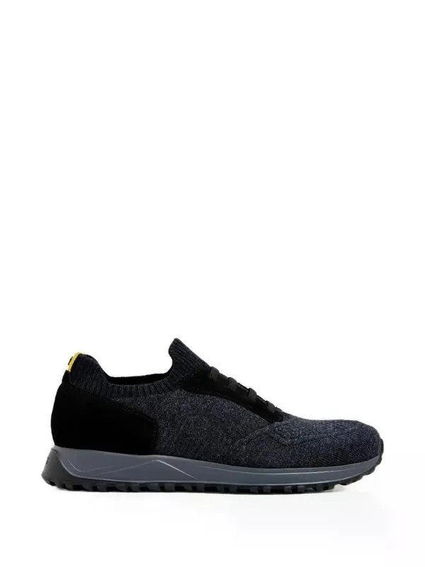 DOUCAL'S Ribbed Panelled Sneakers