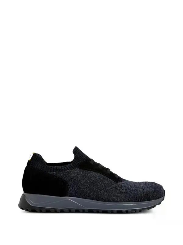 DOUCAL'S Ribbed Panelled Sneakers