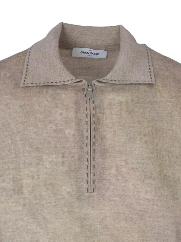GRAN SASSO Quarter-zip Sweater