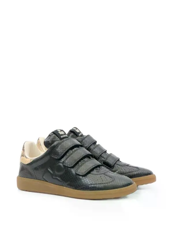 Isabel Marant Étoile Beth Python-embossed Sneakers