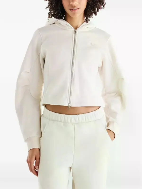NEW BALANCE Athletics Crafted Fleece Full-zip Hoodie - Neutrals