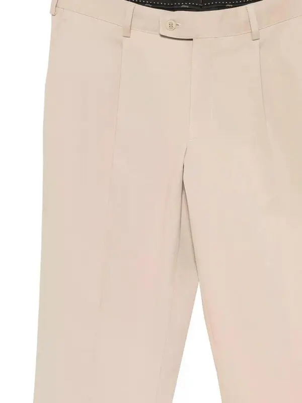 Brioni Pressed-crease Tailored Trousers