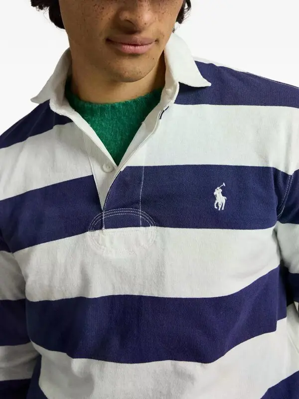 Polo Ralph Lauren Rugby Striped Polo Shirt