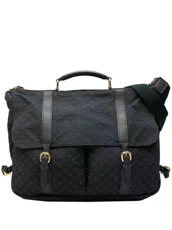 LOUIS VUITTON 2002 Monogram Mini Lin Denise Satchel