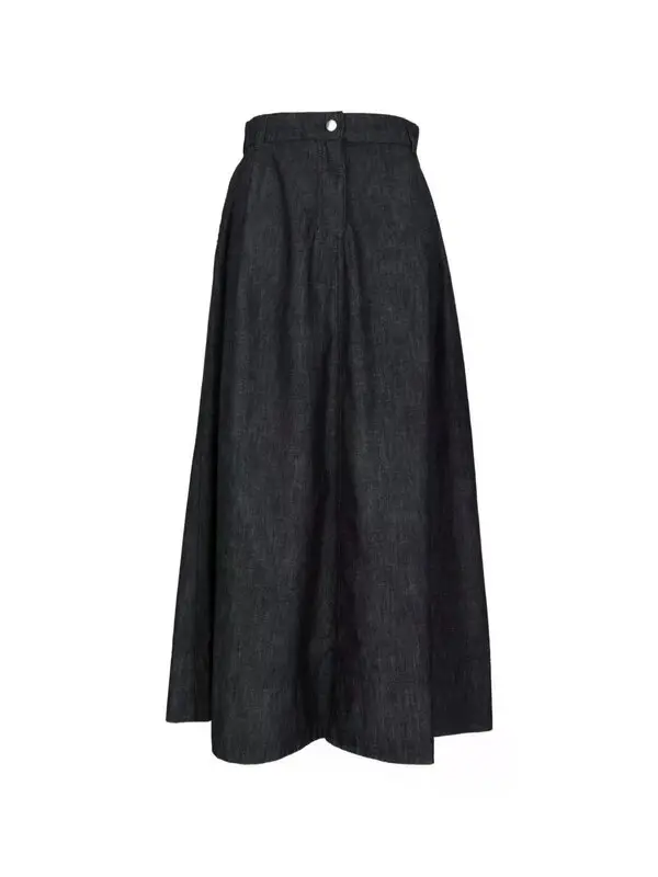Emporio Armani High-waisted Flared Maxi Skirt