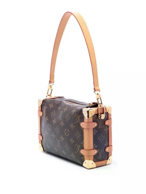 LOUIS VUITTON 2021-2026 Monogram Side Trunk Mm Satchel - Brown