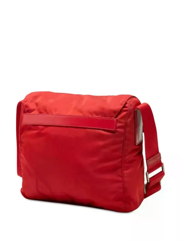 Prada 2013-2026 Tessuto Zip Buckle Messenger Bag Crossbody Bag