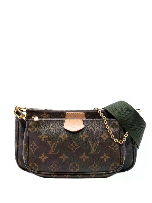 LOUIS VUITTON 2019 Monogram Multi Pochette Accessoires Satchel
