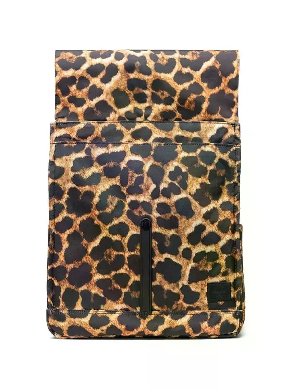 Herschel Supply Co. City Leopard-print Buckle-fastening Backpack