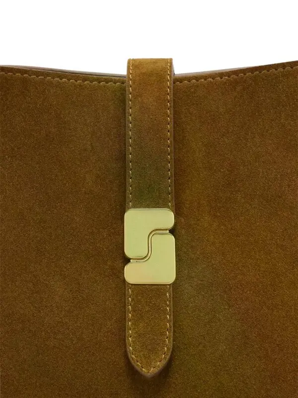 Soeur Small Bello Suede Shoulder Bag