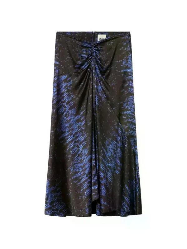 Isabel Marant Étoile Laren Silk Skirt - Brown
