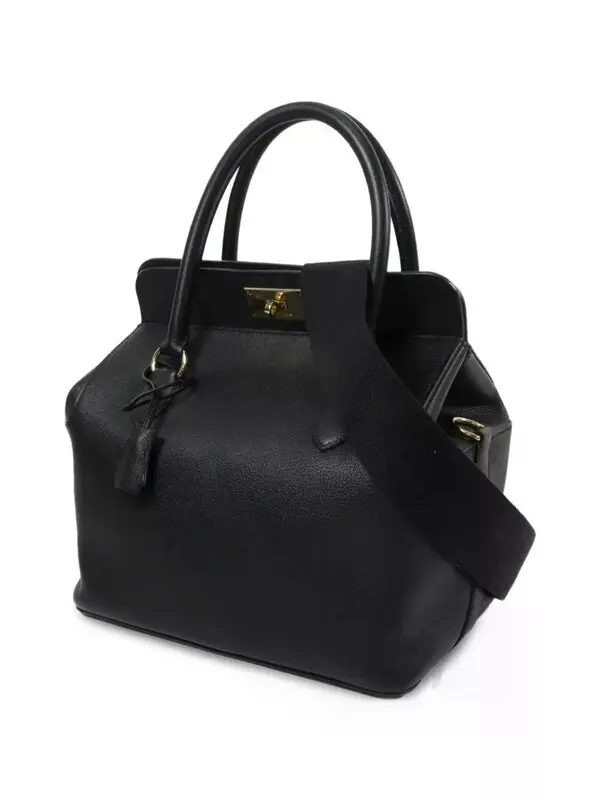 Hermès 26 Toolbox Tote Bag - Black