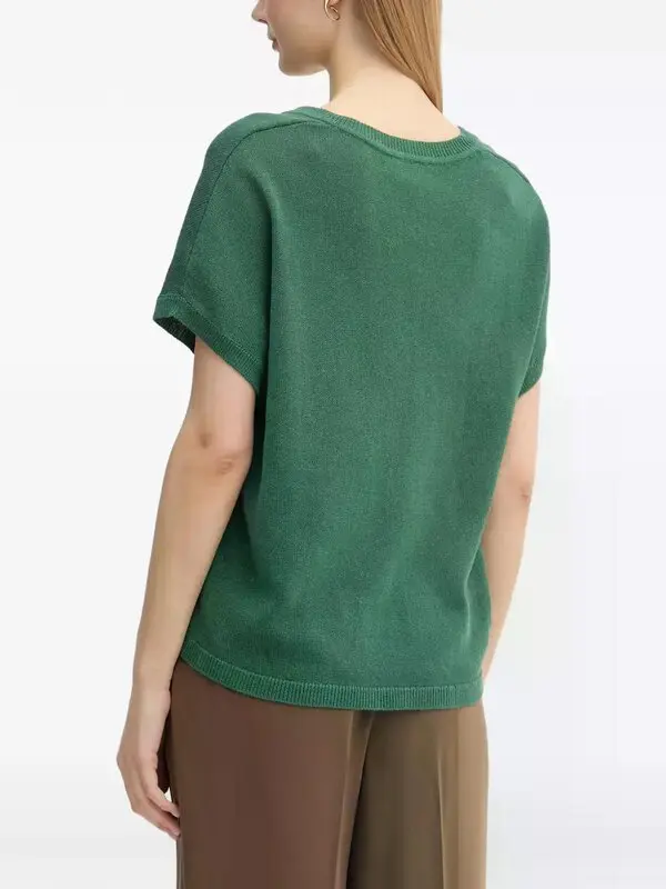 MARC AUREL V-neck Knitted T-shirt