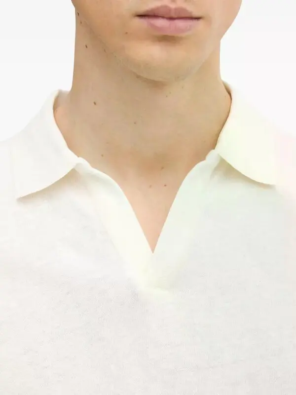 Marc O'polo Open-collar Short-sleeve Top