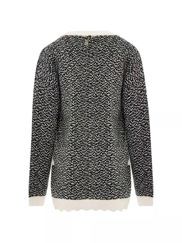 FRACOMINA Scallop-edge Knit Cardigan