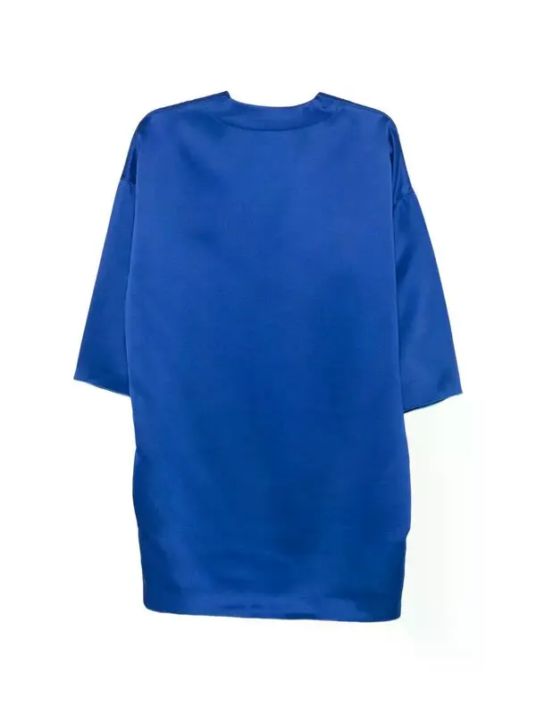 Celine 2010s Three-quarter Sleeve Shift Midi Dress