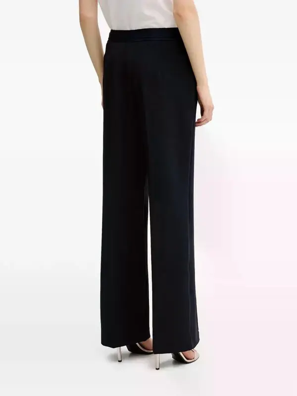 MARC AUREL Pressed-crease Straight-leg Trousers