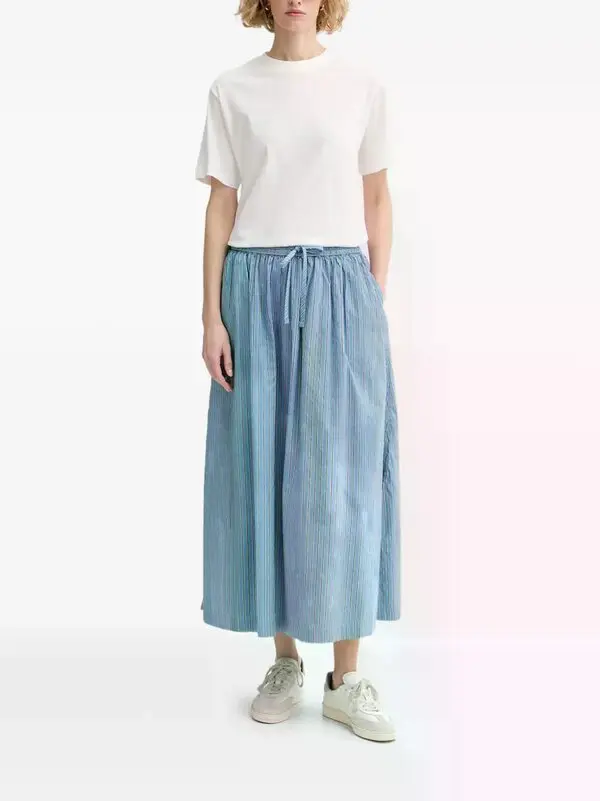 Marc O'polo Vertical-stripe Drawstring Skirt