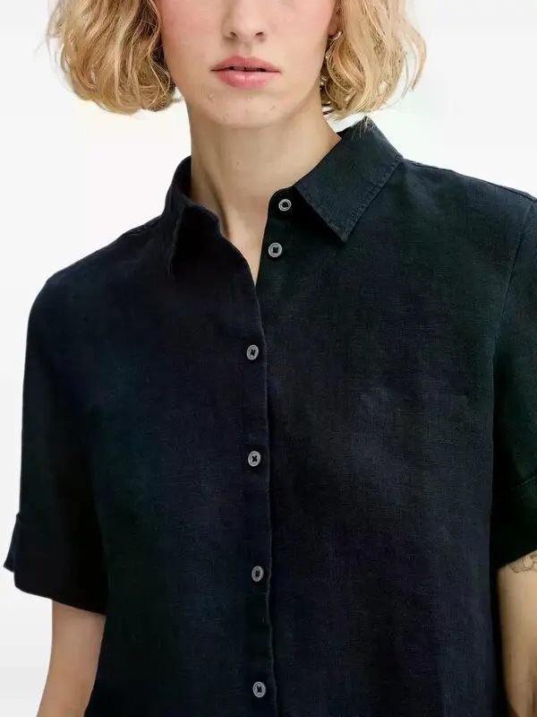 Marc O'polo Short-sleeved Linen Shirt