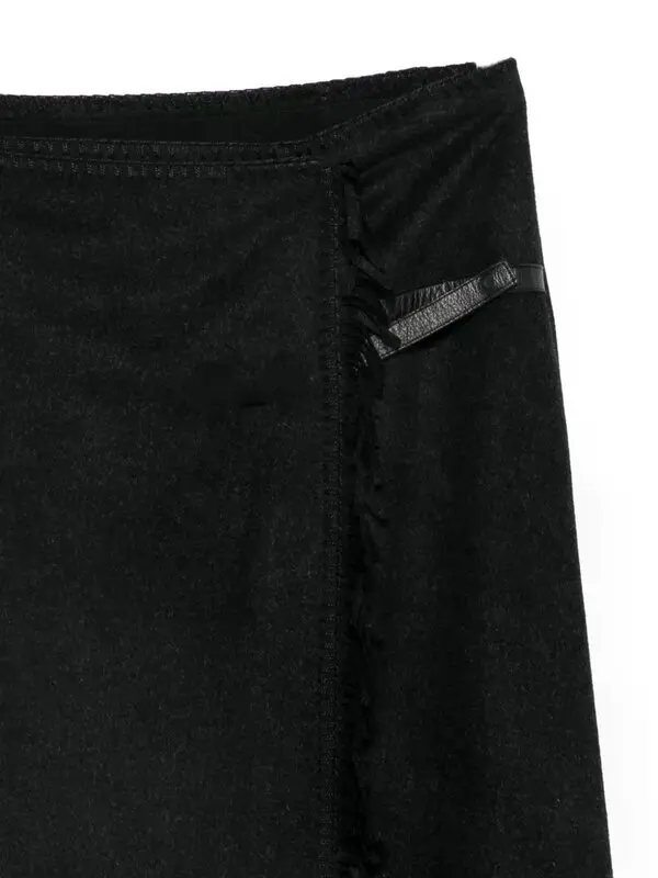 Rabanne 2000s Fringe-trim Wrap Skirt