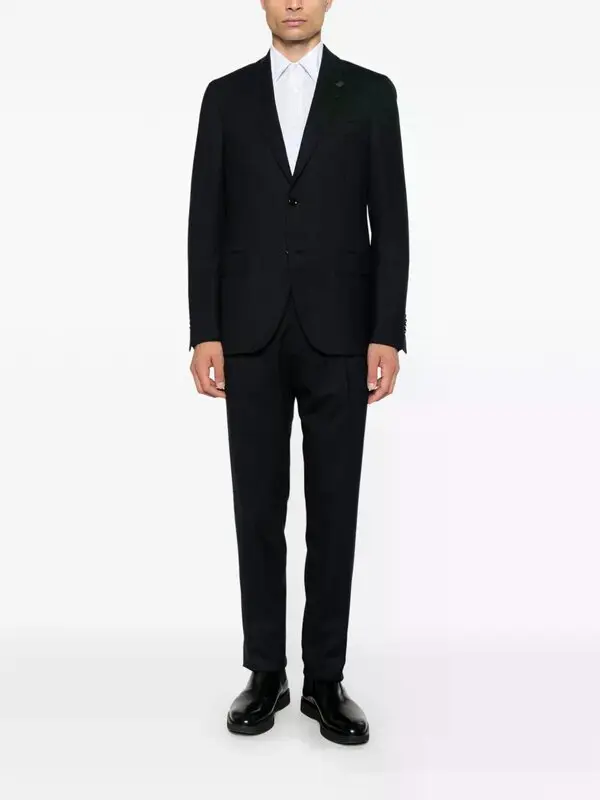 LARDINI Notched-lapel Single-breasted Suit