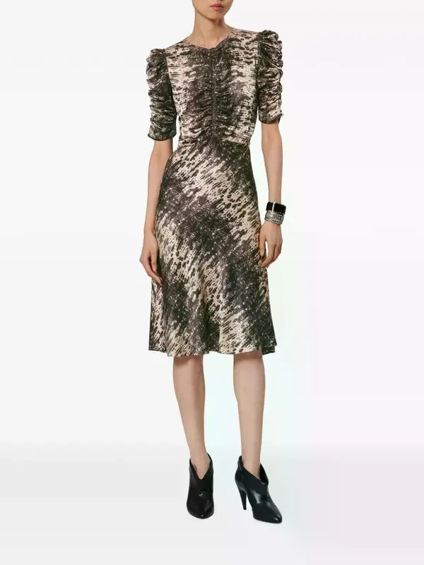 Isabel Marant Étoile Lemila Silk Midi Dress