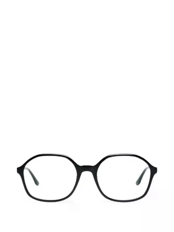 PETER AND MAY Grace Geometric-frame Glasses - Black