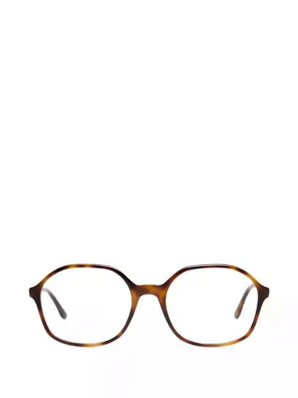 PETER AND MAY Grace Geometric-frame Glasses - Brown