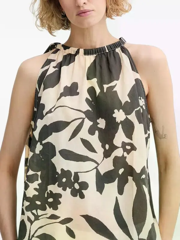 Marc O'polo Floral-print Halterneck Top