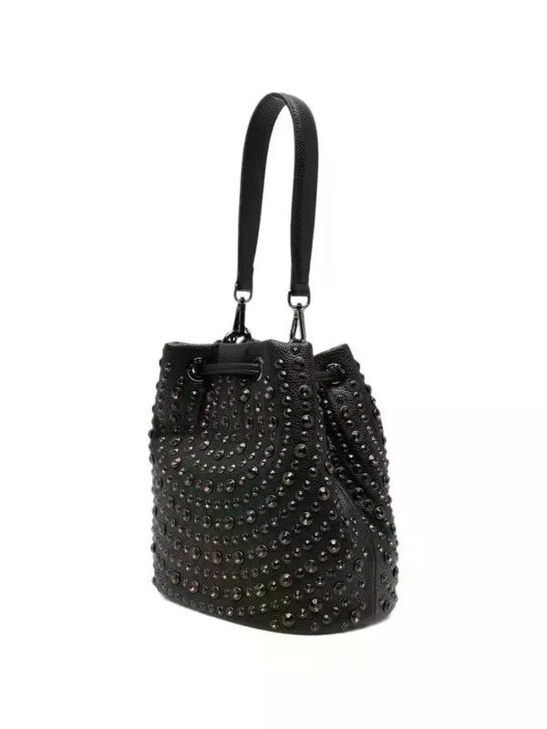 LA CARRIE Andromeda Stud-embellished Bucket Bag