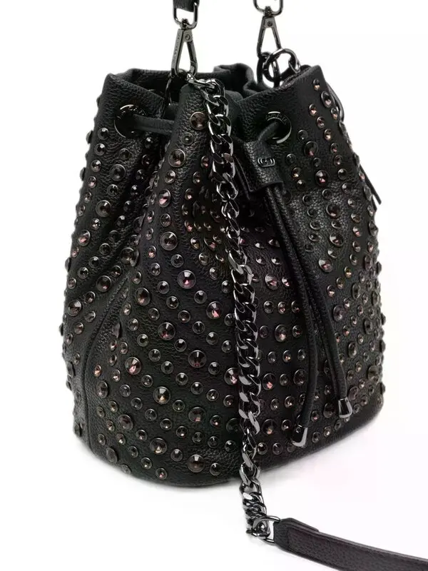 LA CARRIE Andromeda Stud-embellished Bucket Bag