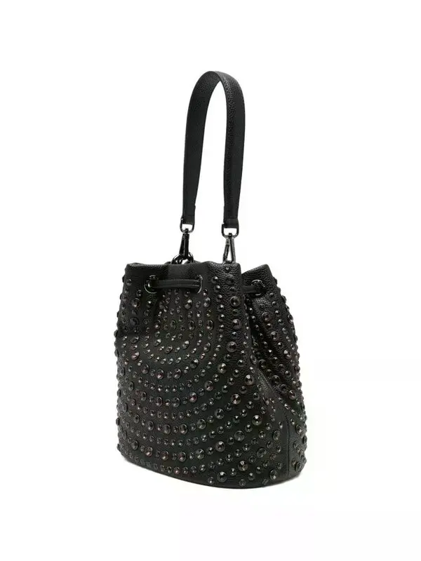 LA CARRIE Andromeda Stud-embellished Bucket Bag