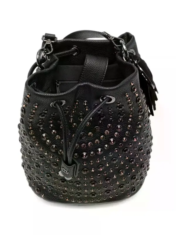 LA CARRIE Andromeda Stud-embellished Bucket Bag