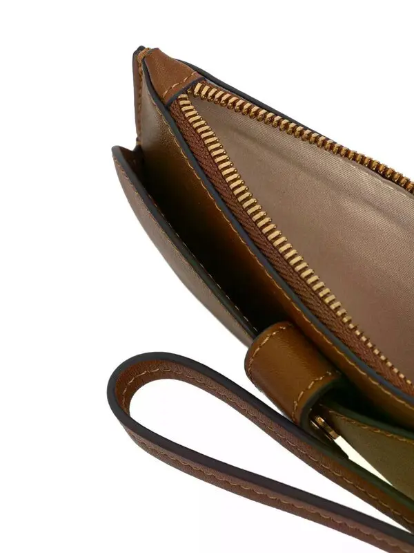 Marc O'polo Logo-patch Leather Glasses Case - Brown