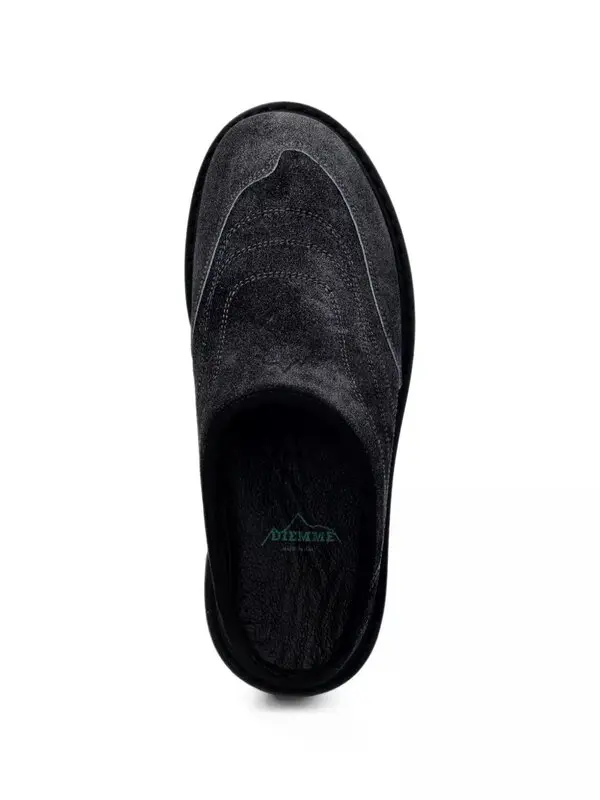 Diemme Maggiore Quilted Suede Mules