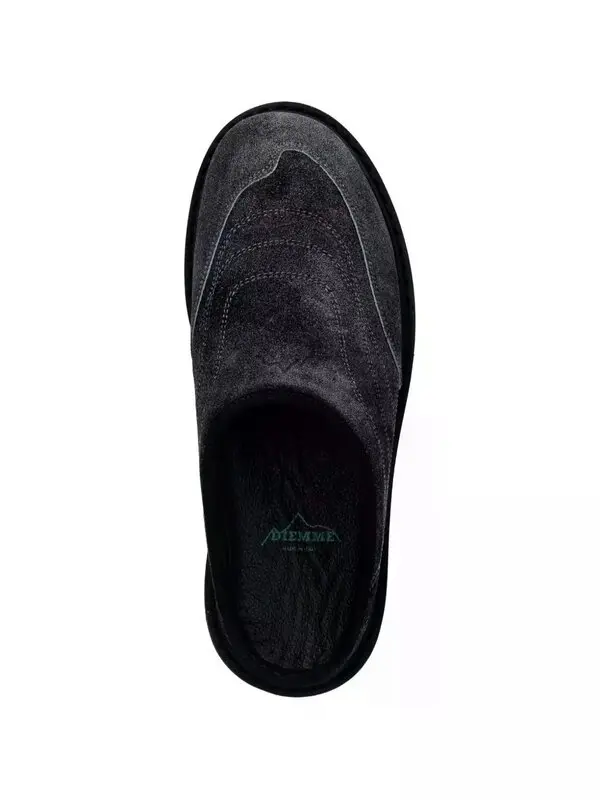 Diemme Maggiore Quilted Suede Mules