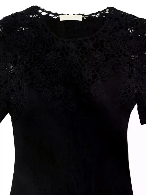 Ulla Johnson Ss Clelia Crochet-knit Top