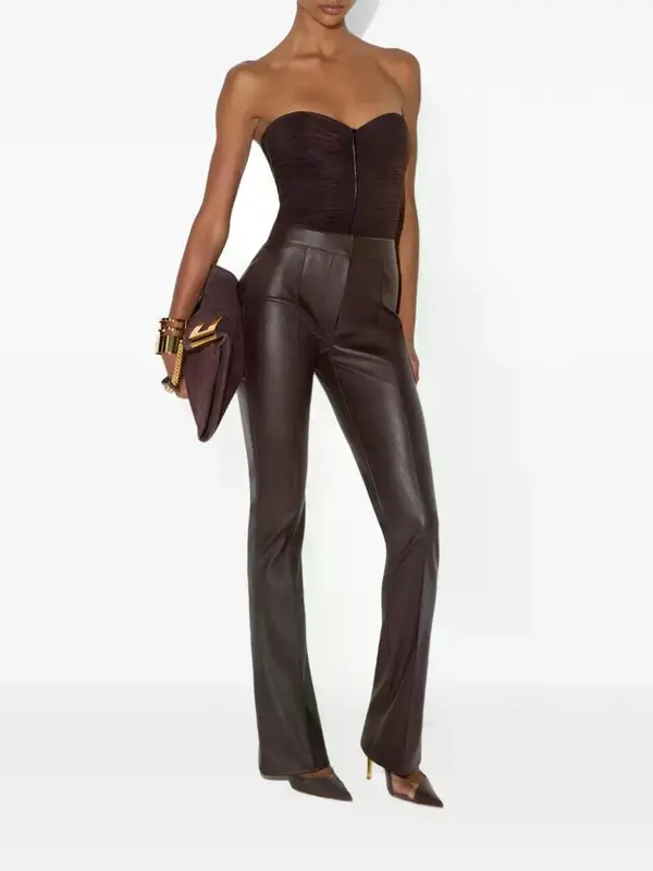 Elisabetta Franchi Bodysuit In Stretch Jersey Fabric