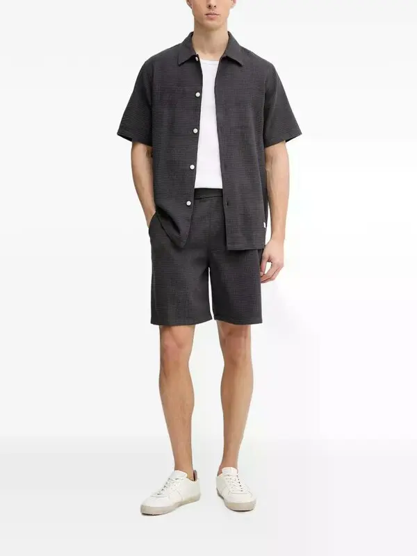 Marc O'polo Waffle-knit Short-sleeve Shirt