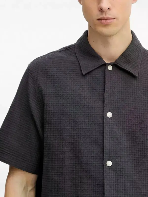 Marc O'polo Waffle-knit Short-sleeve Shirt