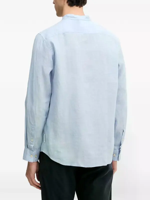 Marc O'polo Band-collar Long-sleeve Shirt