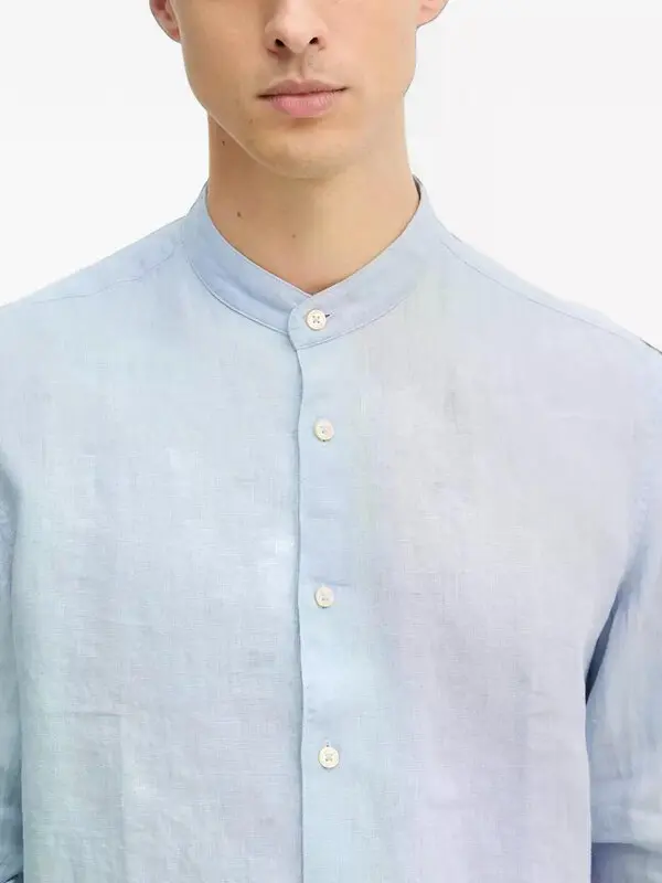 Marc O'polo Band-collar Long-sleeve Shirt