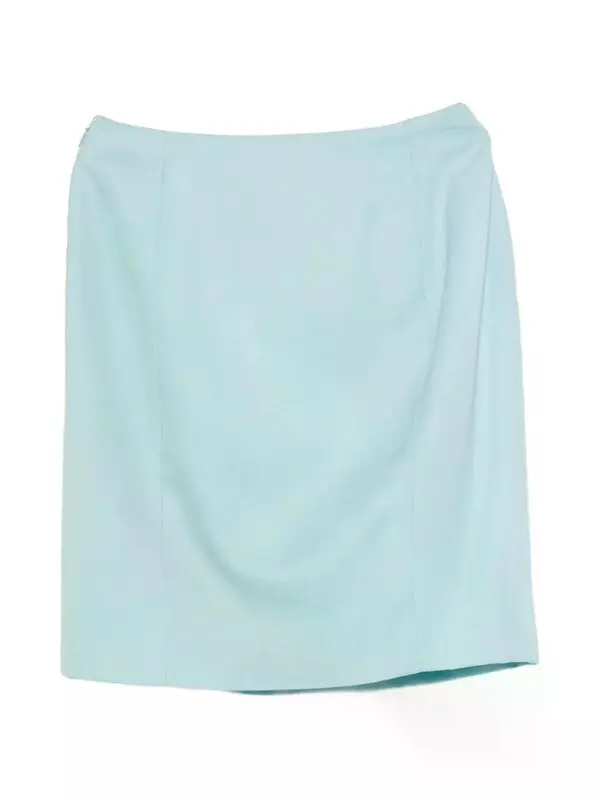 Versace 2000s Darted Mini Skirt