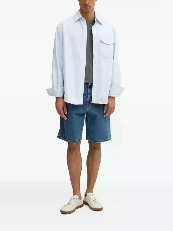 Marc O'polo Logo-patch Denim Shorts