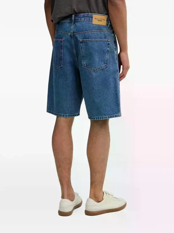 Marc O'polo Logo-patch Denim Shorts