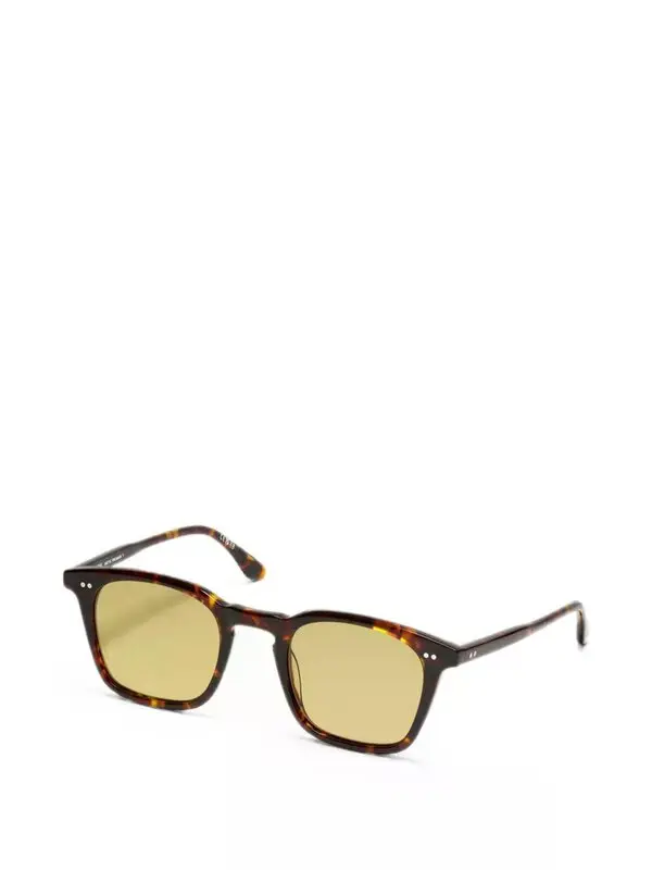 PETER AND MAY Five Again Square-frame Sunglasses - Brown