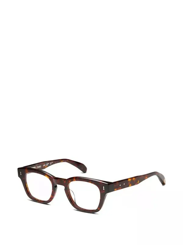 PETER AND MAY Superdream Square-frame Glasses - Brown